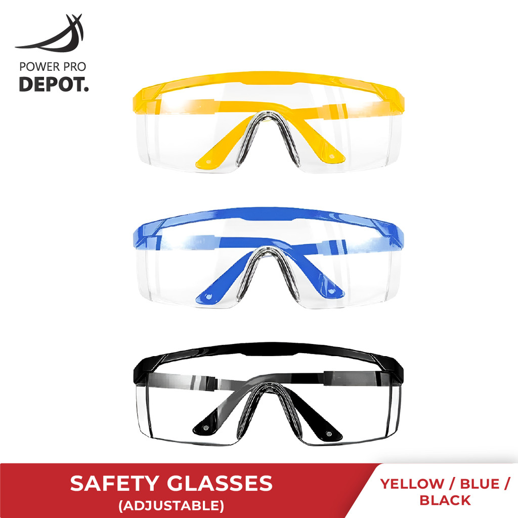 Multipurpose Transparent Safety Glasses Adjustable Eye Protection ...