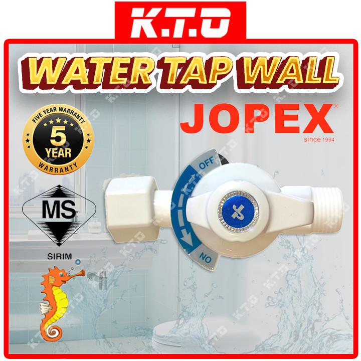 JOPEX MQS01W PVC Water Heater Shower Control Valve 15mm Quarter Turn ...