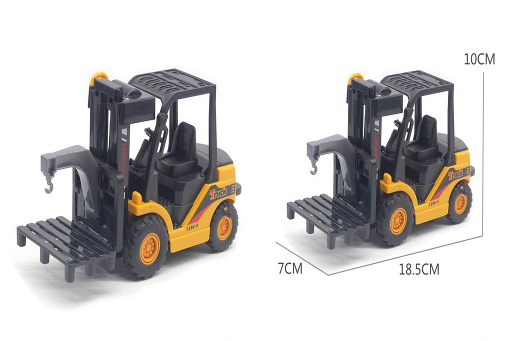 cowboy| Drive Forklift Toy No Batteries Toy Car Alloy Forklift Truck ...