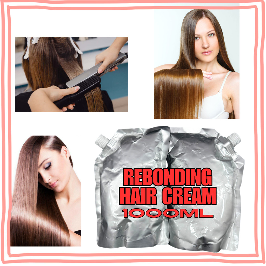 REBONDING HAIR CREAM 800ML+- (SET A&B / A / B ) | Shopee Malaysia