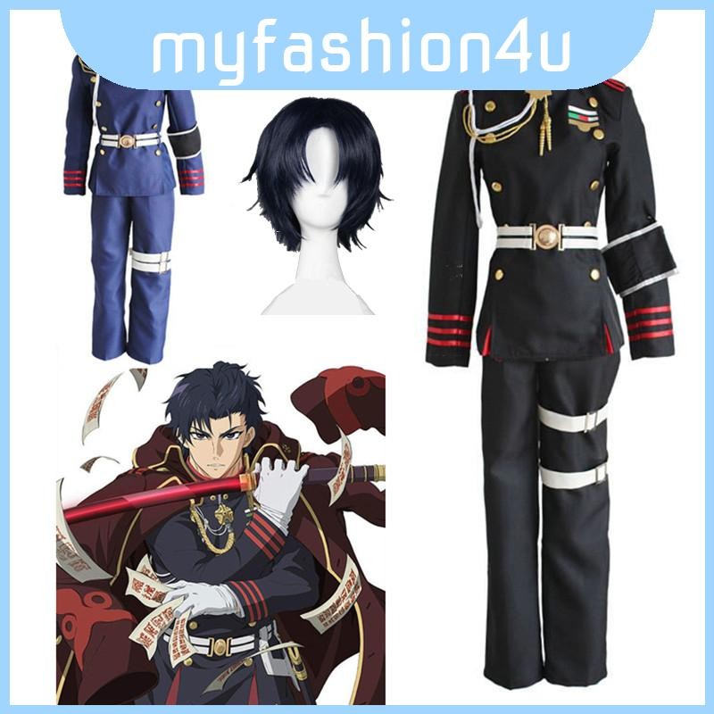 Anime Of Seraph The End Guren Ichinose Cosplay Costume Full Uniform ...
