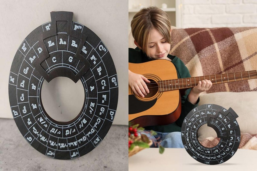 RC~ Key Signature Reference Tool Instrumental Scale Guide Portable ...