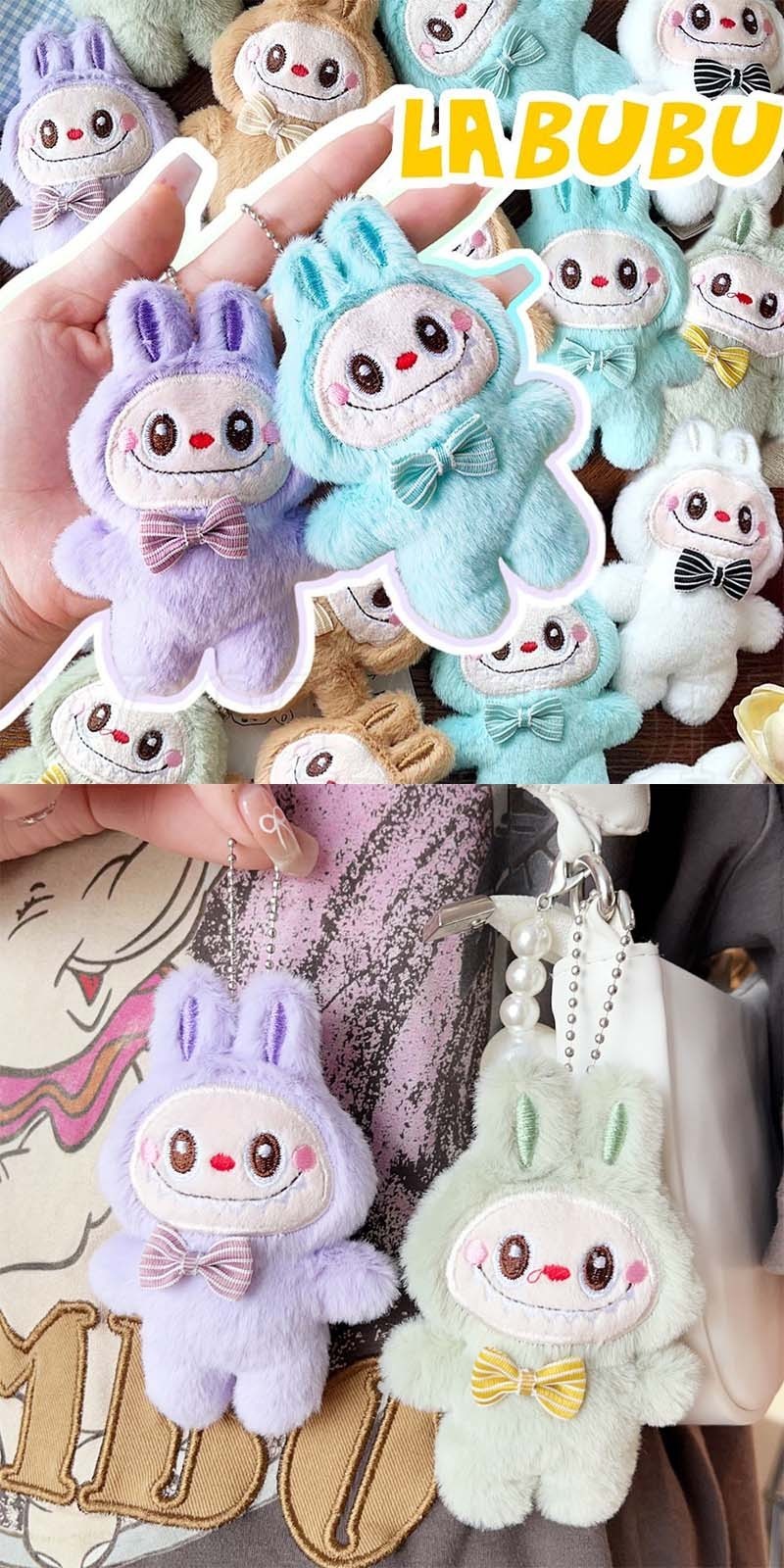 Labubu Plush Doll Keychain - Gifts For Best Friends, Couple - Students ...
