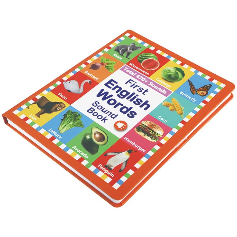 Kids Talking Early Education Sound Book English Learning Set Buku Audio ...