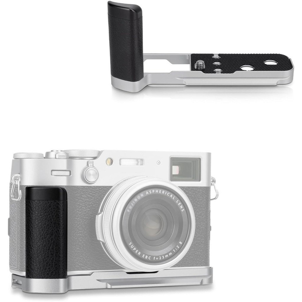 Metal Hand Grip L Bracket for Fujifilm X100VI X100V X100F Camera,Anti-Slip Handgrip Holder with ...