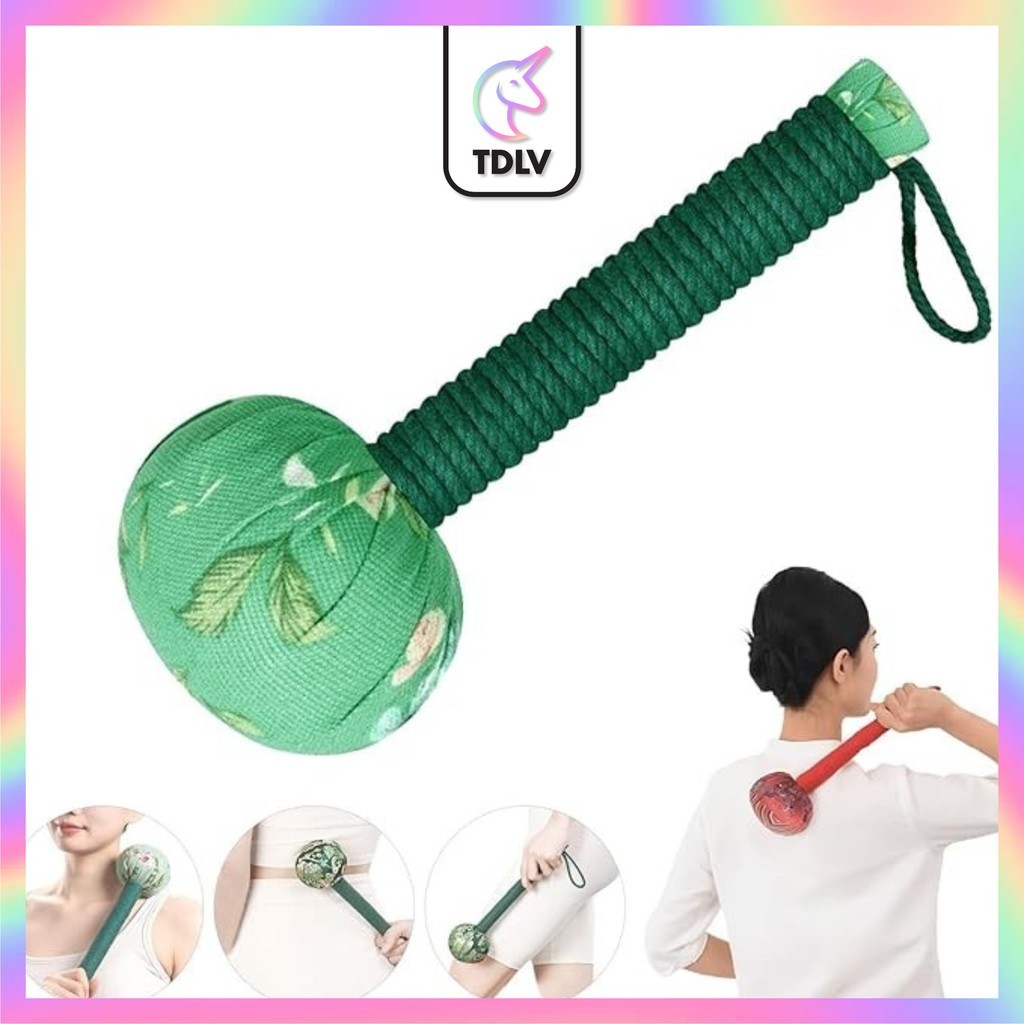 TDLV Lengthen Back Knock Massage Hammer Meridian Tapping Back Shoulder ...