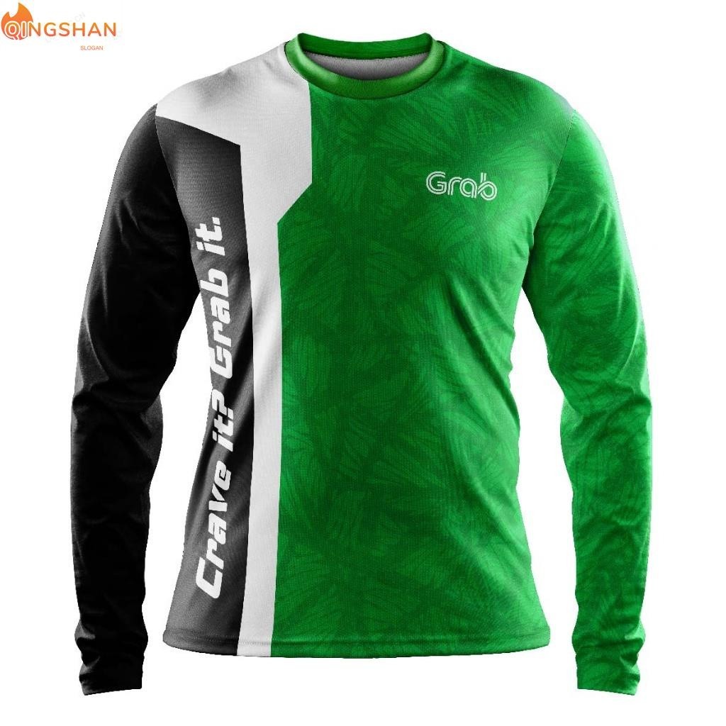 BAJU [READY POST] FAZZ GF02 - GRAB FOOD JERSEY V2 | Shopee Malaysia