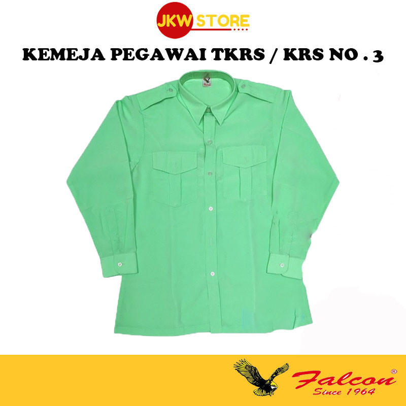 FALCON K306 UNIFORM BAJU KEMEJA PEMIMPIN PEGAWAI TKRS KRS NO. 3 KOSHIBO ...
