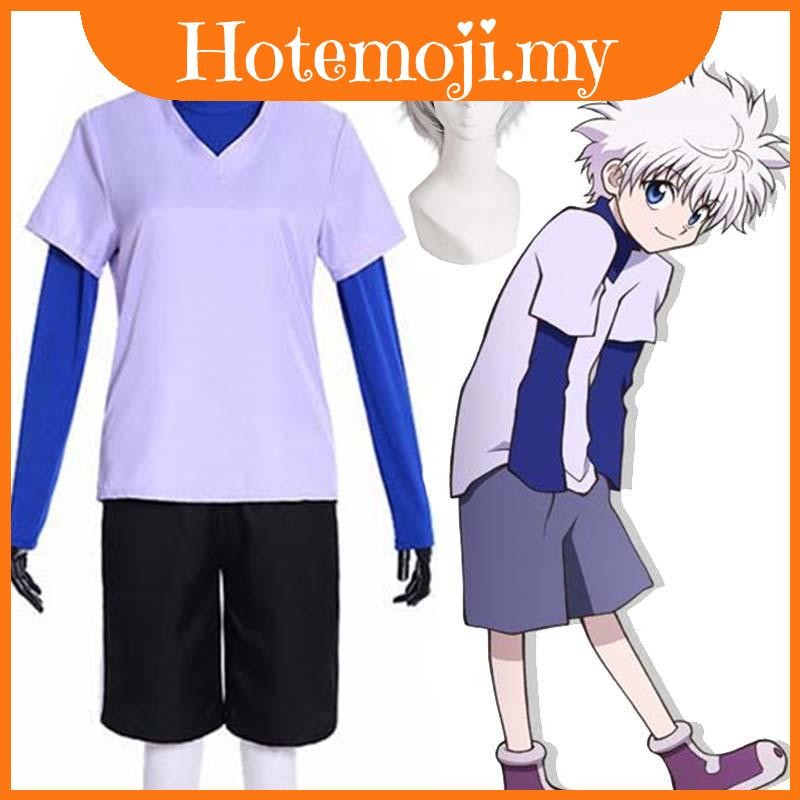 Hunterhunter Authentic Anime Killua Zoldyck Cosplay Costume Uniform ...