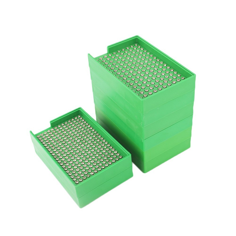 {New822}Screw Holder Anti Static Tray PP Slotted Storage 1.0‑4.0mm 160 ...