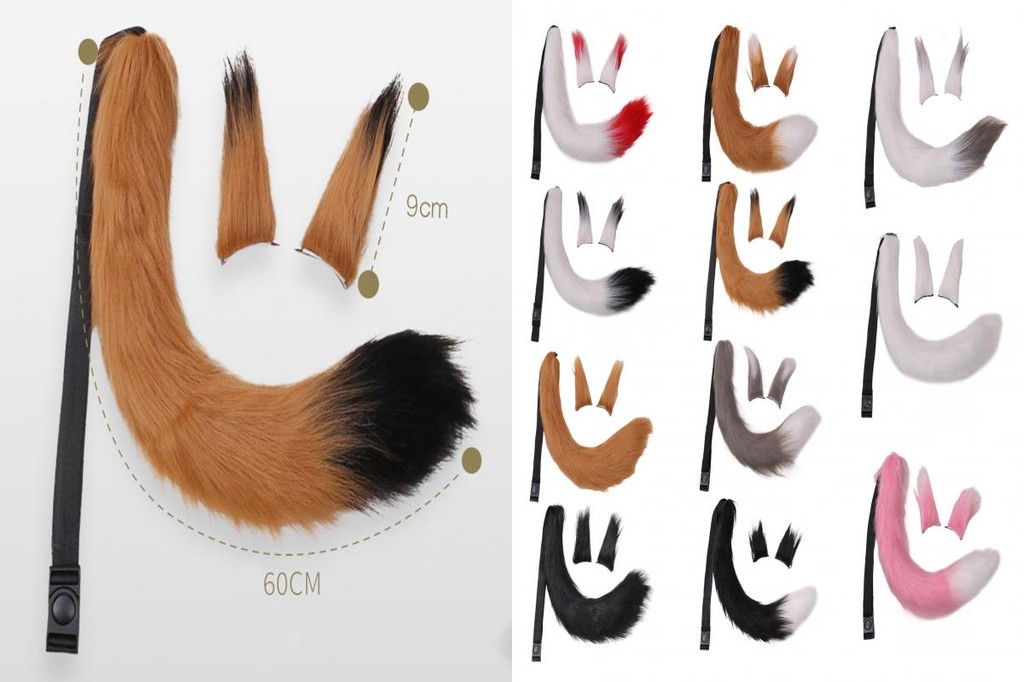 PTM Cosplay Fox Accessories Handmade Fox Costume Accessories Handmade ...