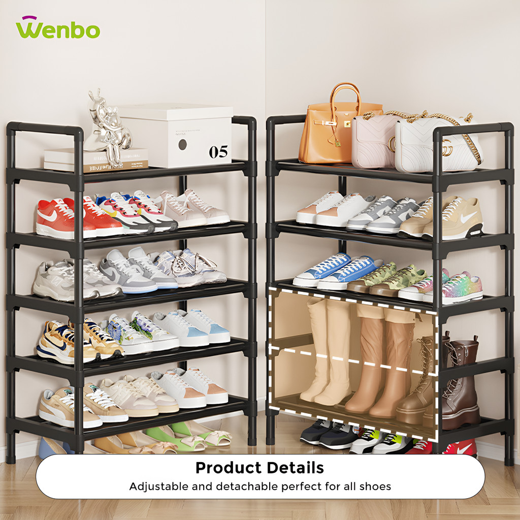 Wenbo Household Furniture Stackable Shoe Rack Multiple Layer Shoes ...