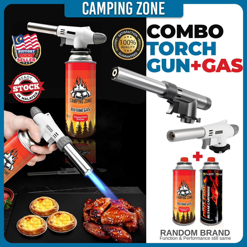 COMBO 230G BUTANE GAS CYLINDER AND TORCH GUN | Shopee Malaysia