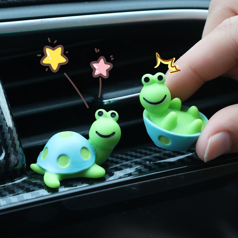 Creative Resin Car Little Tortoise - Cartoon, Durable, Cute - for ...