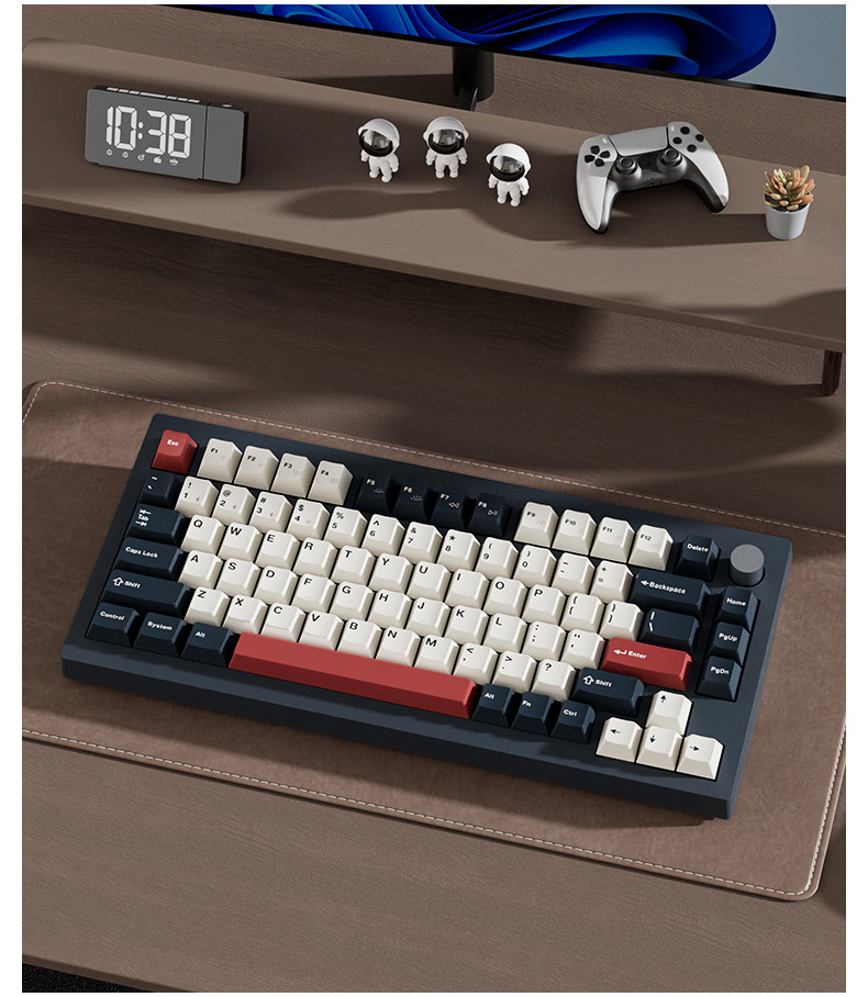 james donkey A3 3.0 wireless mechanical keyboard Gasket structure ...