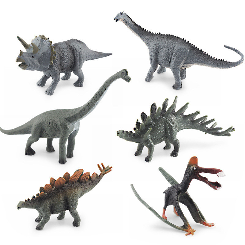 Pvc Jurassic Lifelike Mini Dinosaur Models Featuring T-rex Raptor ...