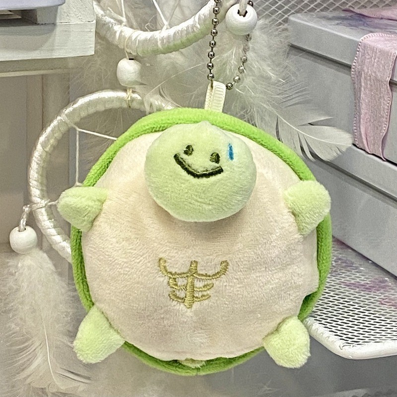 Stuffed Animal Sea Turtle Key Chain Cartoon Turtle Plush Toy Pendant ...