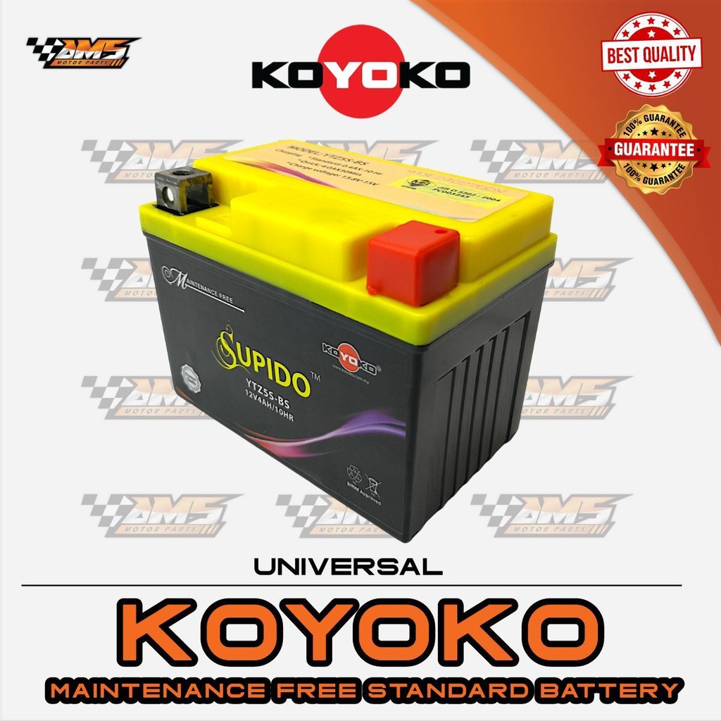 UNIVERSAL KOYOKO SUPIDO BATTERY | Shopee Malaysia