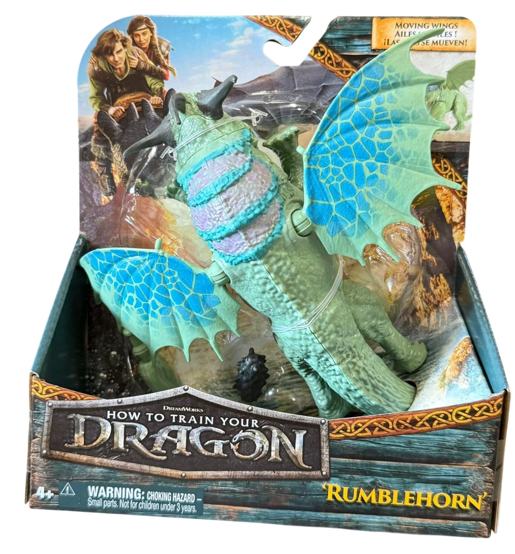 How to Train Your Dragon Basic Dragons Rumblehorn | Shopee Malaysia