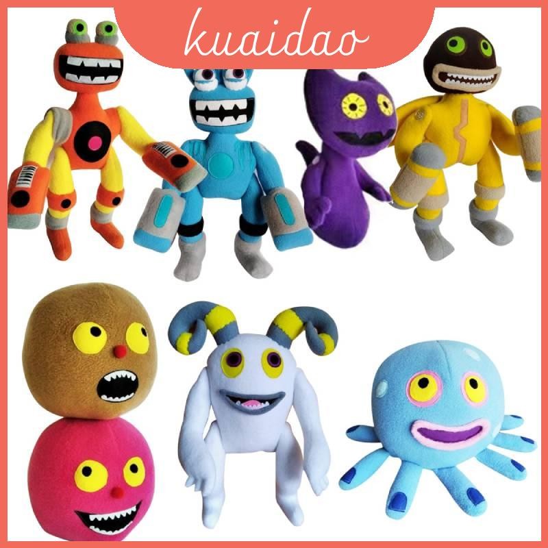 My Plush Wubbox Singing Monsters Character Toy Stuffed | Shopee Malaysia