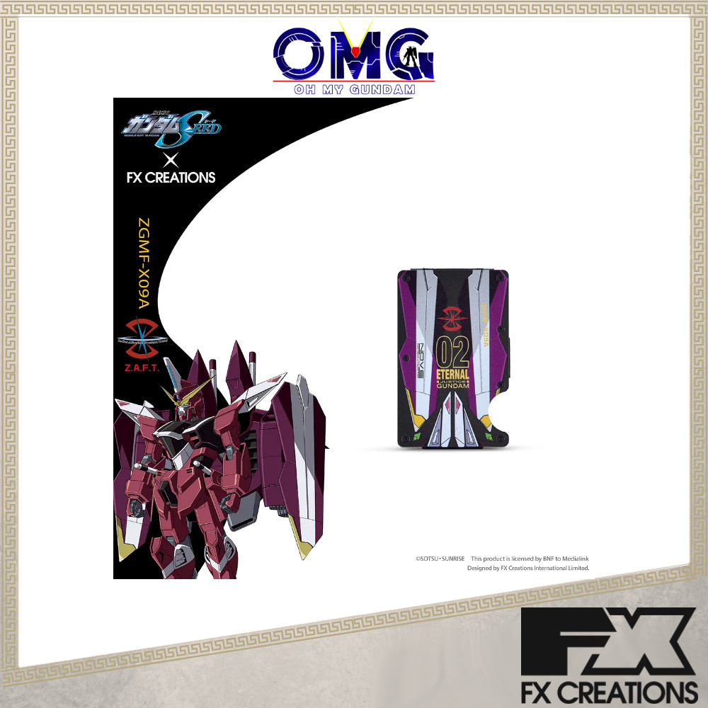 FX Creations ZGMF-X09A Justice Gundam Card Case FXG247-89 Cardholder ...
