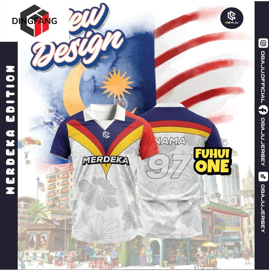 2024 Malaysia Merdeka 67 Special Edition Baju Family t-shirt New ...