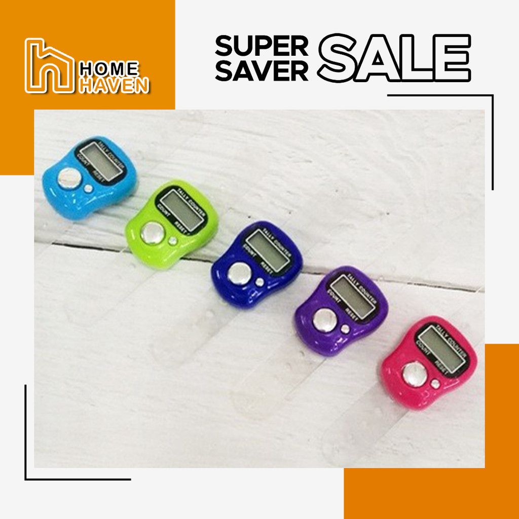 HOME HAVEN Digital Tasbih LED Display Hand Tally Finger Counter Gift ...