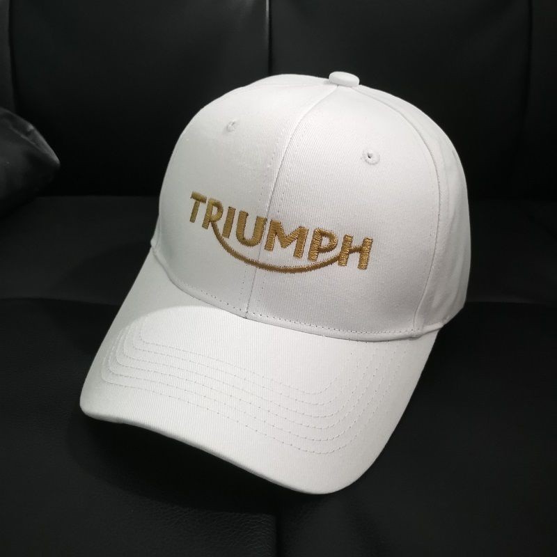 Triumph LOGO Motorcycle Riding Heavy Baseball Cap Industry Embroidered ...