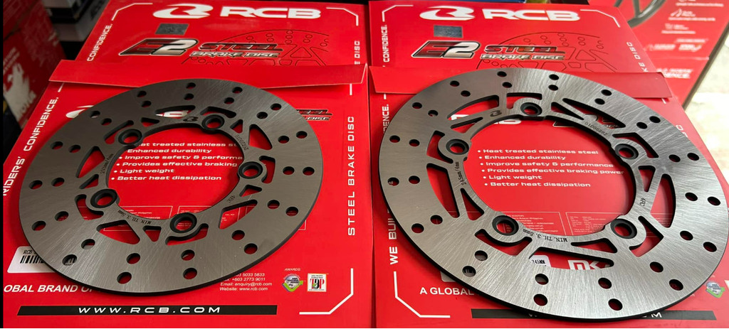 Y15ZR / Y15 / Y16ZR / Y16 RCB RACING BOY BRAKE DISC [ FRONT /REAR 5HOLE ...