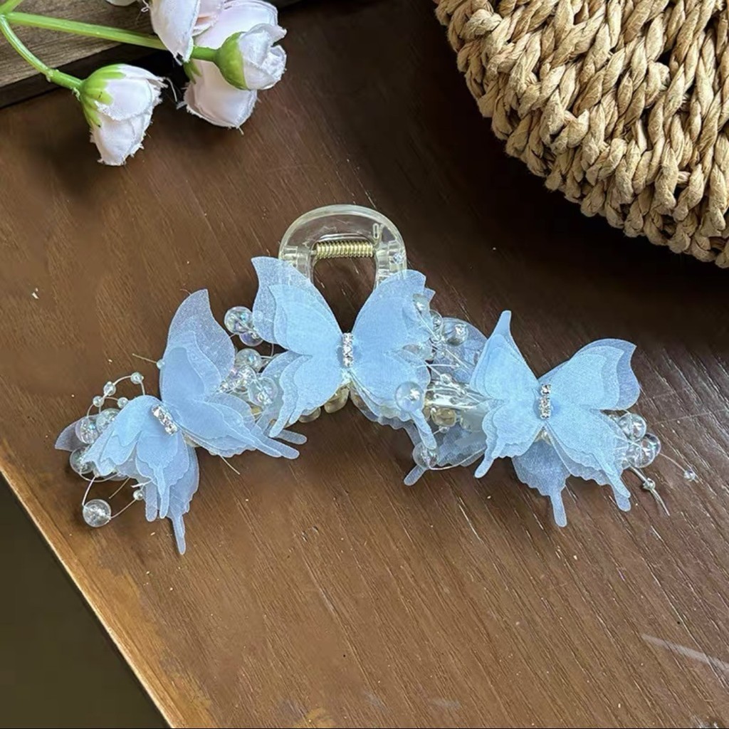 2024 New Butterfly Clip Extra Large Clip 13cm Women's Sweet Shark Hair ...