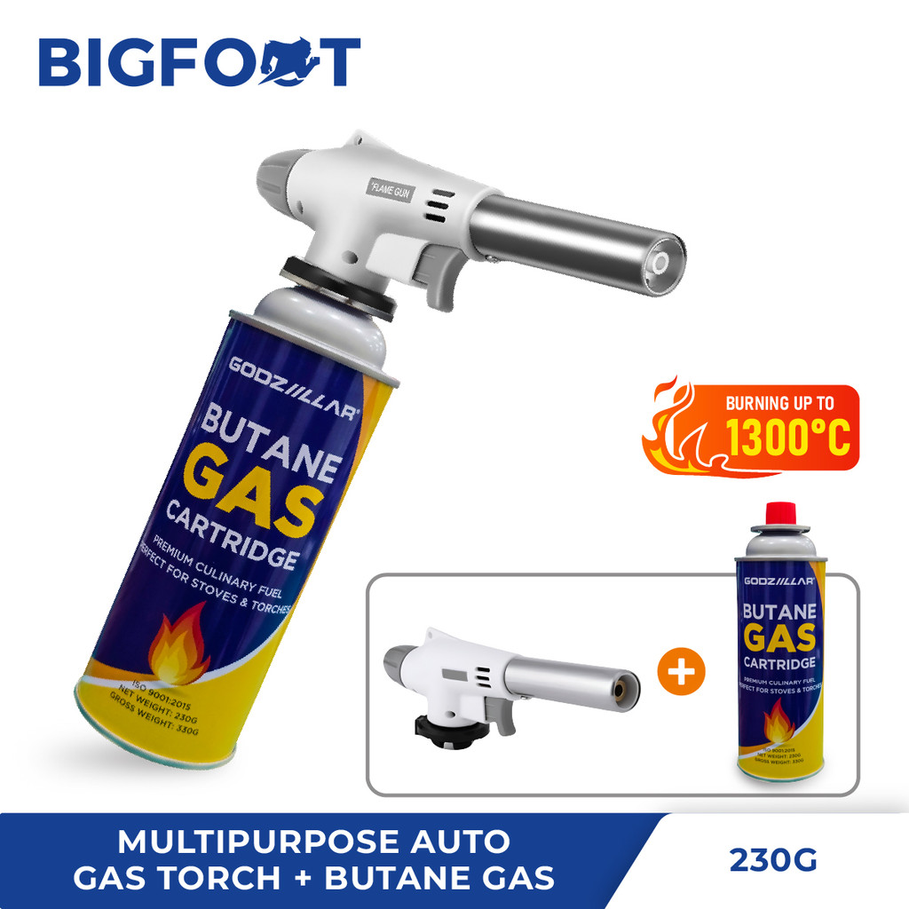 Godziillar Gas Torch Butane Burner Liquefied Portable Gas Stove ...