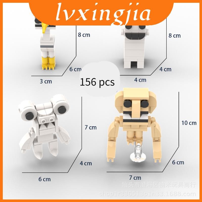 Abs Zoonomaly Plastic Building Blocks Set Animal Zoo Theme Blocks ...