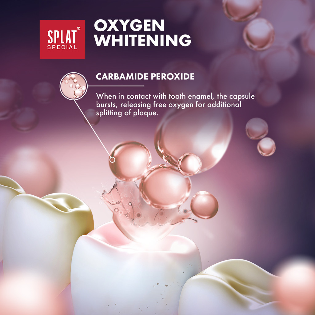 SPLAT Special Extreme White Whitening Toothpaste Fluoride White Mint ...