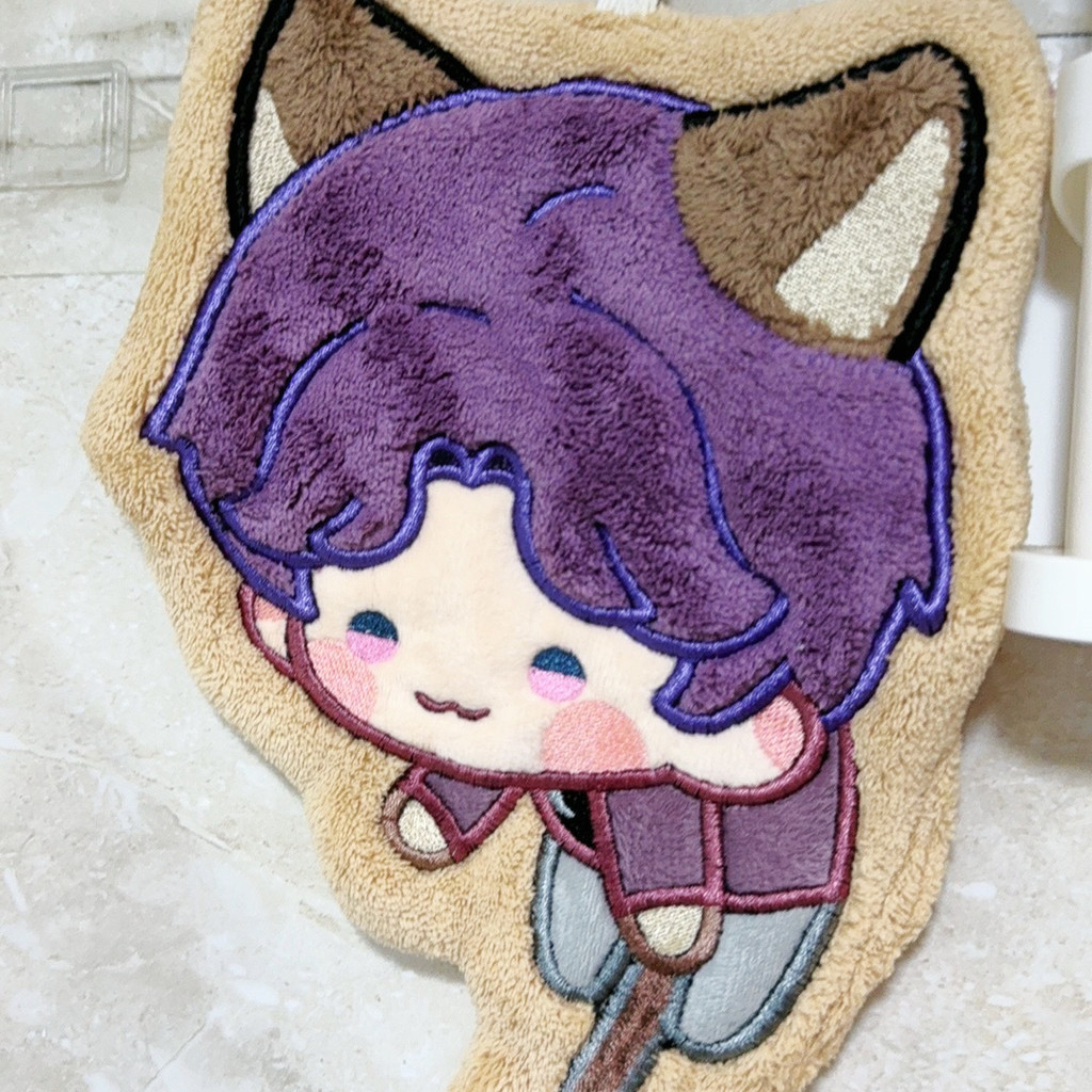 Love and Deep Space Merchandise 2D Cartoon Hand Towel 22cm Coral Fleece ...