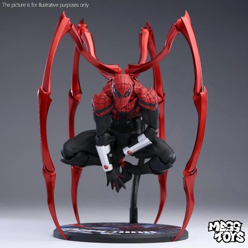 CT MessToys Superior Spider-Man Action Figure - Posable Collectible Toy ...
