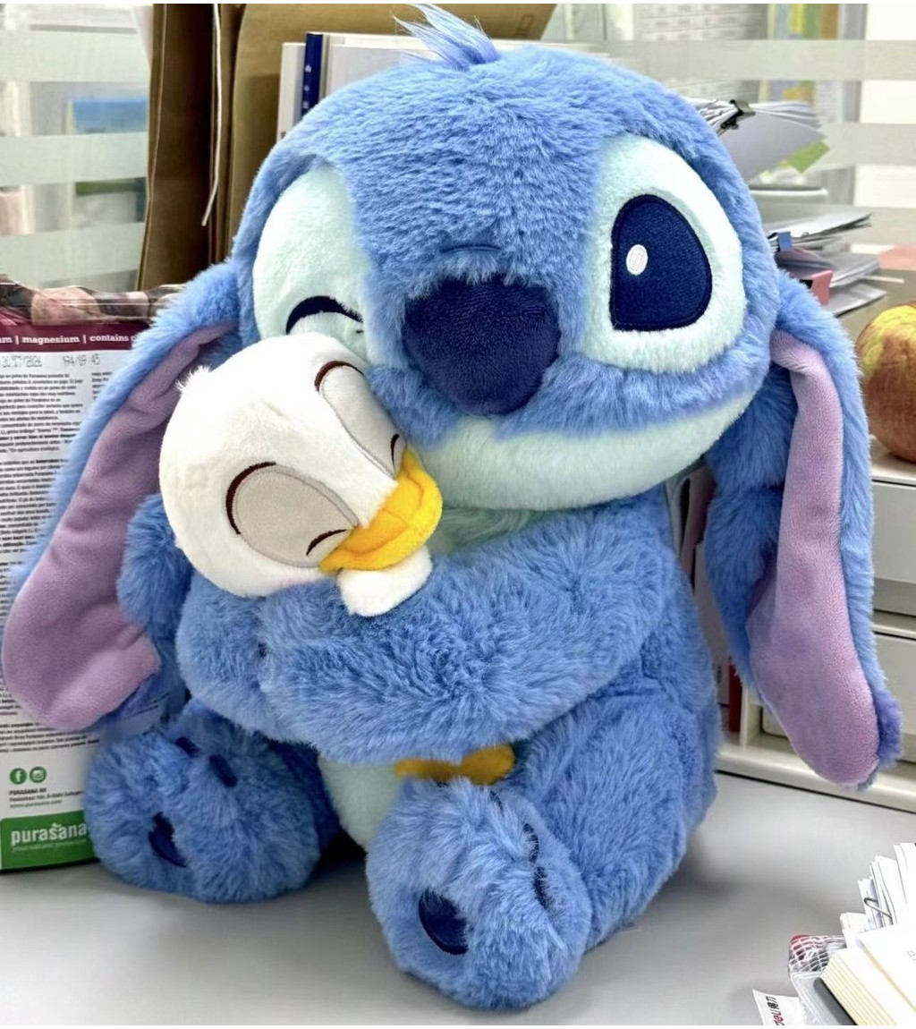 🚙Fast Shipping💓Little Red Book Same Style Hug Duck Duck Stitch Cartoon ...