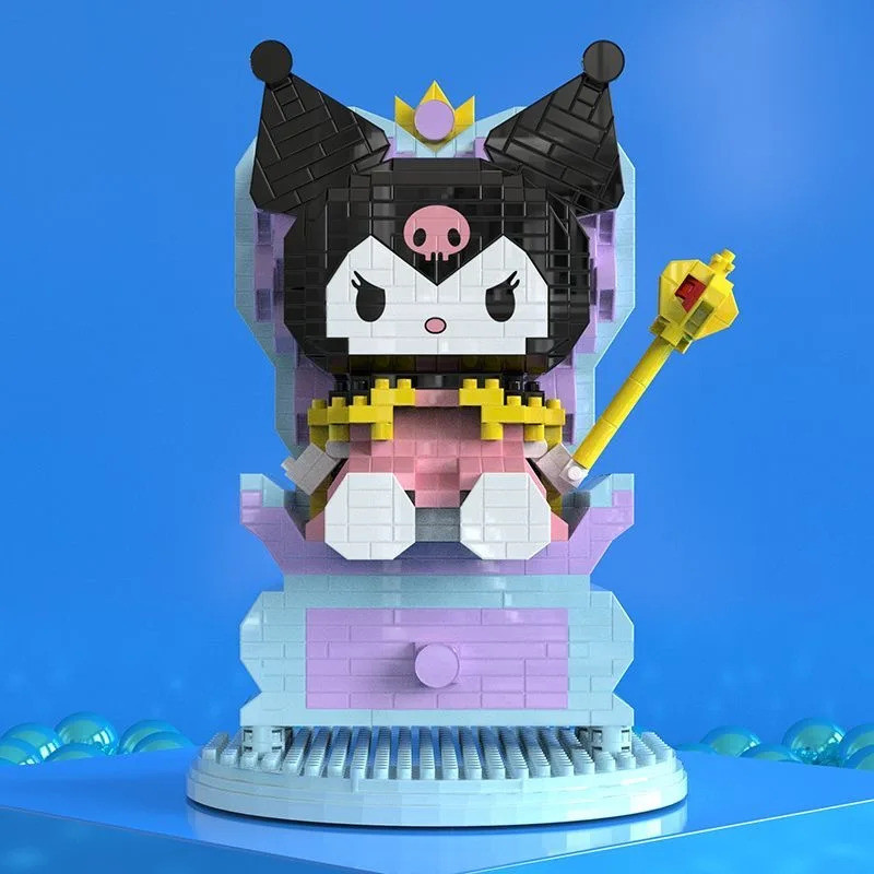 New 1256PCS Kawaii Sanrio Series Building Block Kouromi Caroon Toys ...