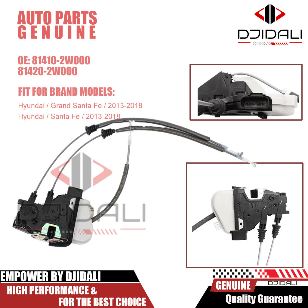 Door Latch / Door Actuator For Hyundai Santa Fe (2012-2018) , Grand ...