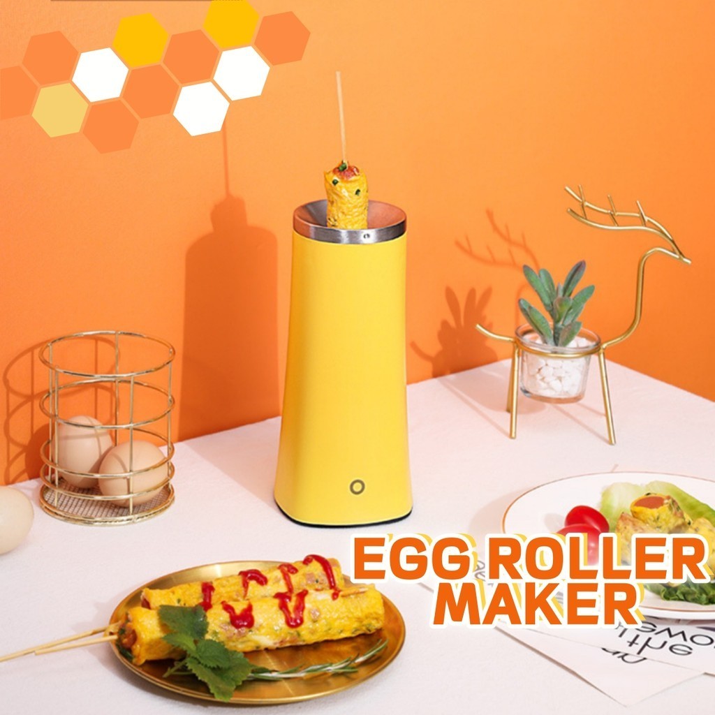 Automatic Electric Egg Cooker DIY Breakfast Machine Egg Roller Maker ...