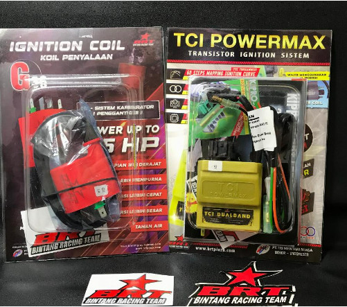 ( 2 IN 1 ) SET LC135 V1-V7 BRT RACING TCI DUAL BAND POWER MAX ...