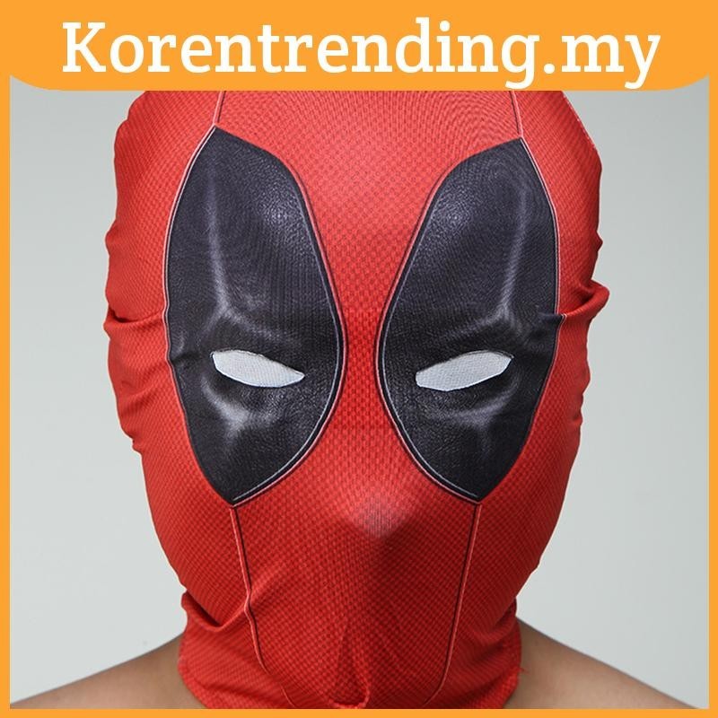 Spandex Deadpool Lycra Costume Kid And Adult Halloween Superhero ...
