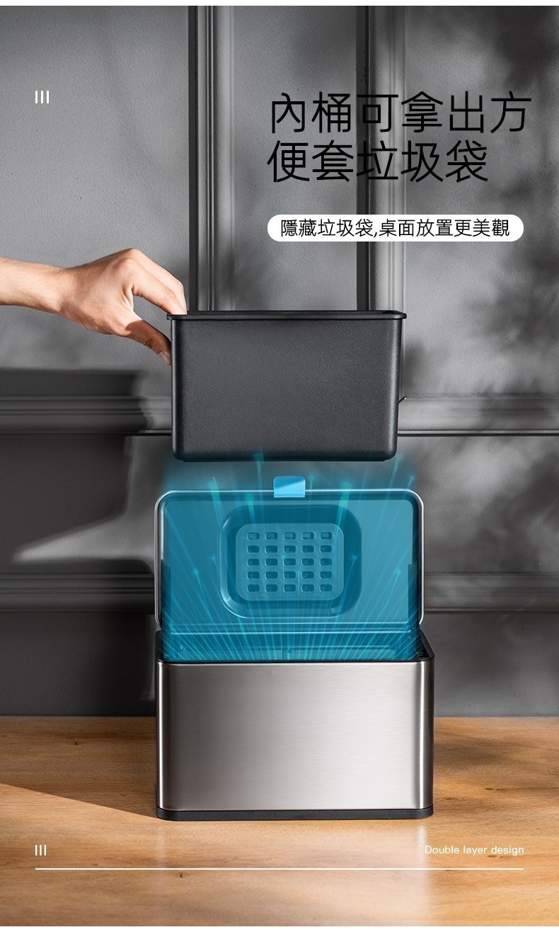 Kitchen Trash Can Foldable Trash Can With Kitchen Stand Under Sink ...