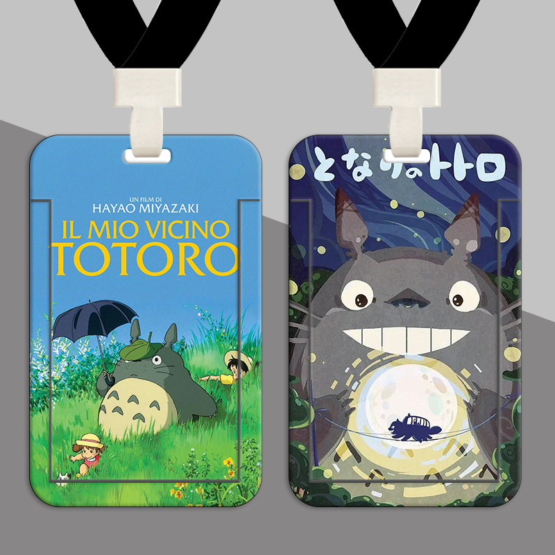 My Neighbor Totoro Card Holder Cartoon Student Cute Electronic ...