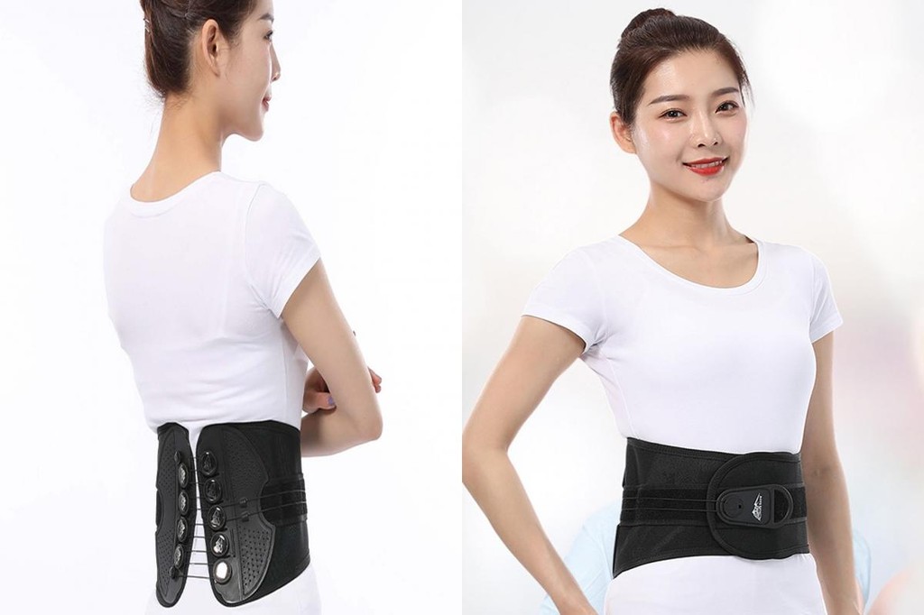 {New} Back Brace with Pulley System Cable-connected Tension Back ...