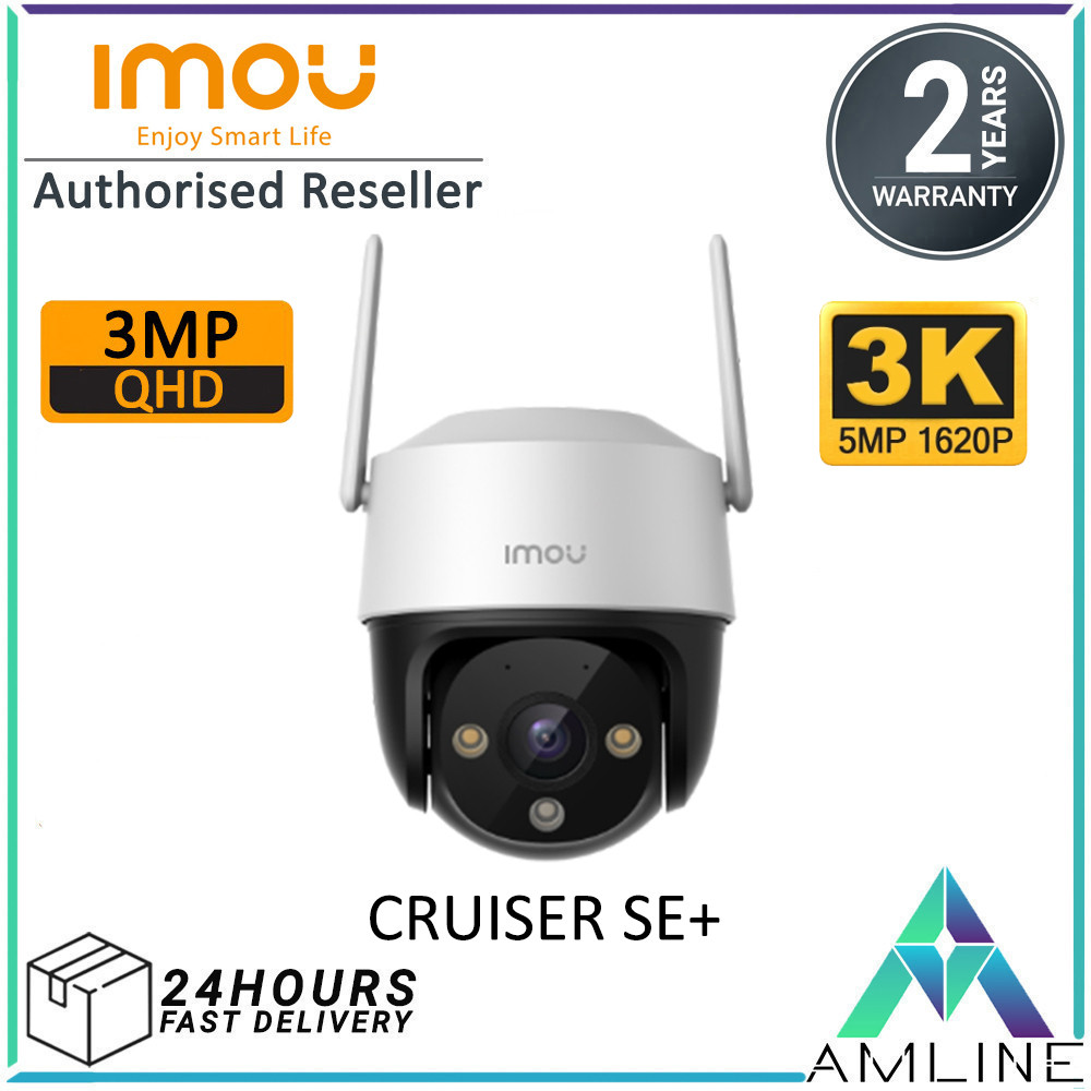 Imou Cruiser SE+ 3MP 5MP 360 Degree Two Way Talk IP66 Color Night ...
