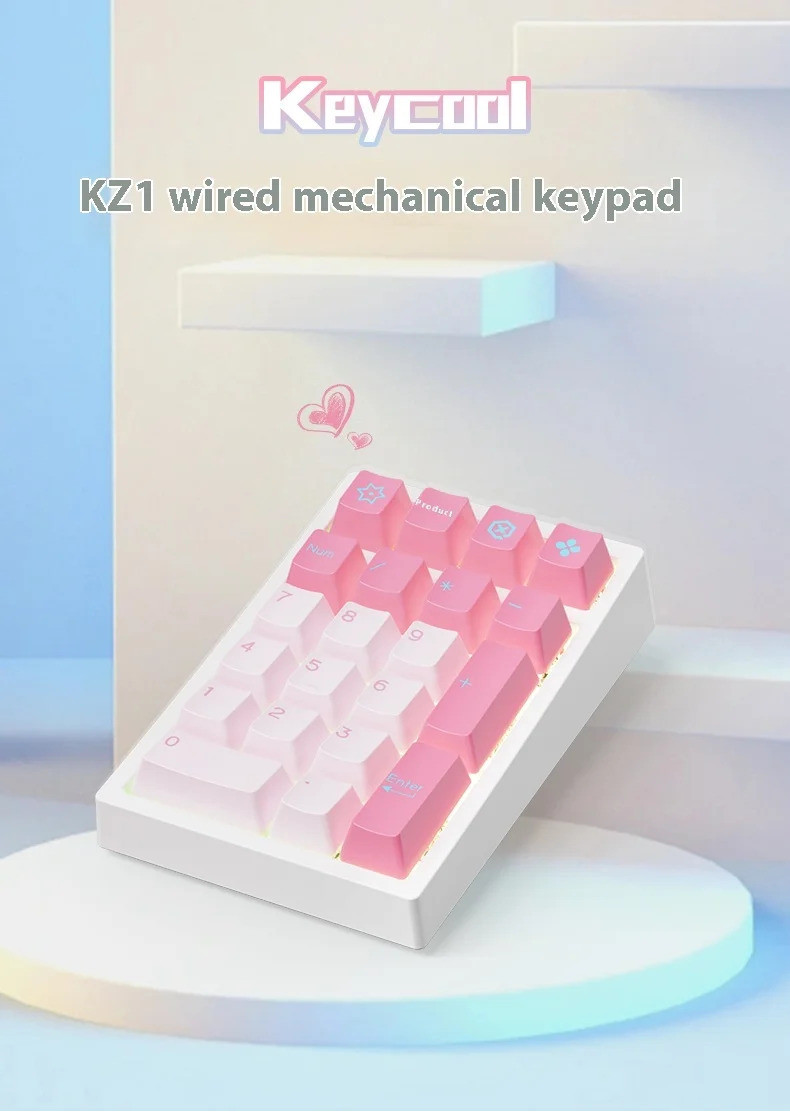 Keycool K21 Mechanical Keyboard Financial Office Wired Keyboard Hot ...