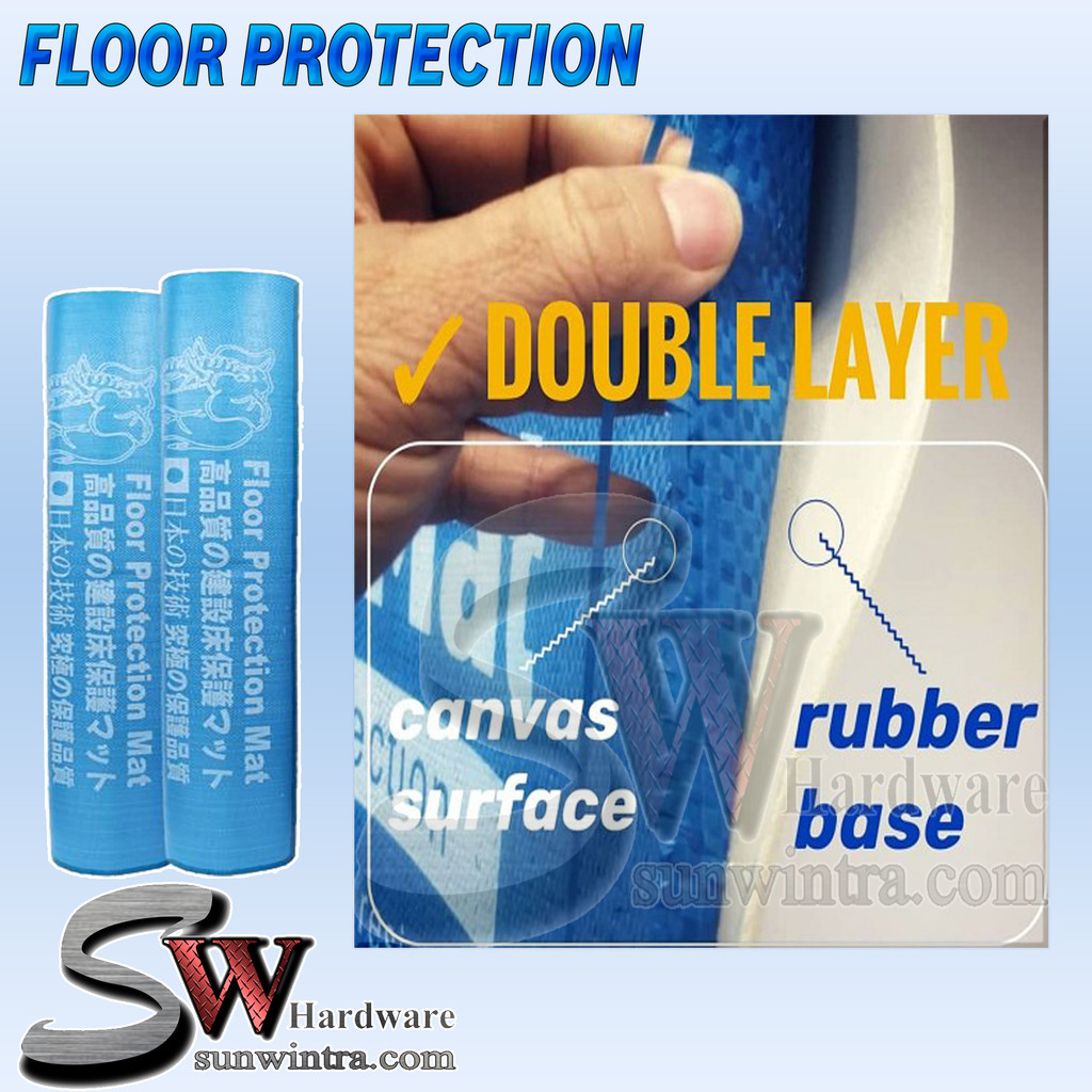 1.5mm & 3mm #ANTI SLIP FLOOR PROTECTION FLOOR MAT #FLOORGARD #PELAPIS ...