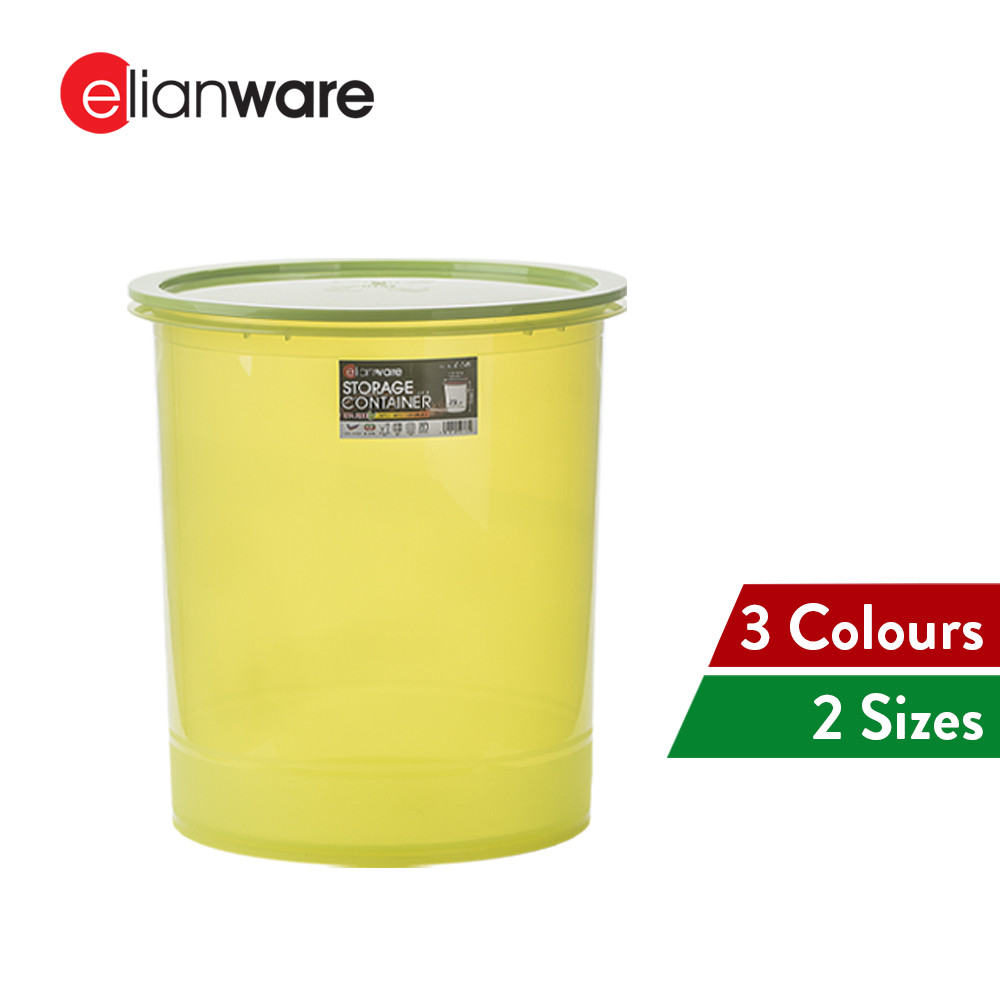Elianware 18Ltr/23Ltr Keropok Airtight Storage Container Food Rice ...