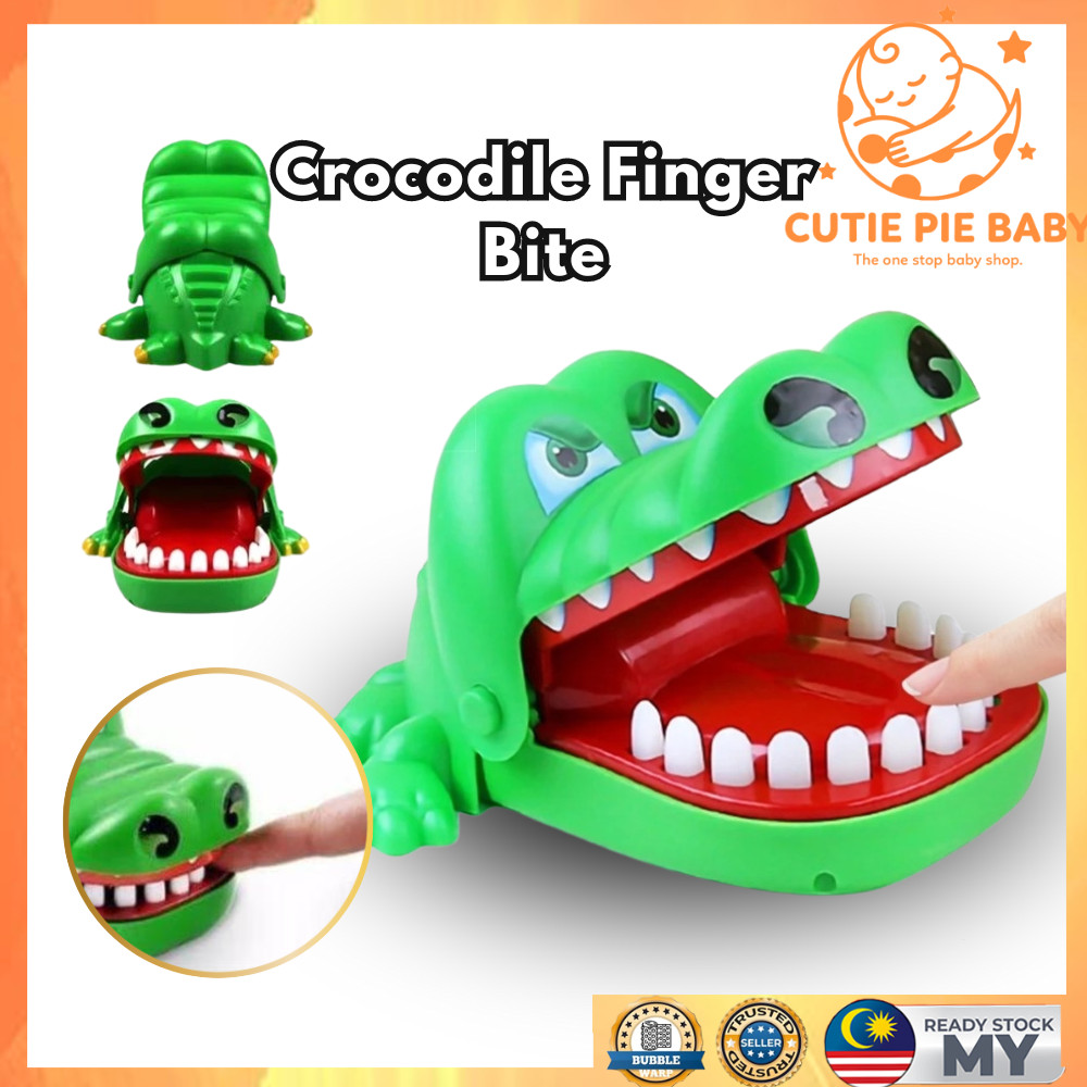 Crocodile Finger Biting Toy Tooth Extraction Game Hand Biting Crocodile ...