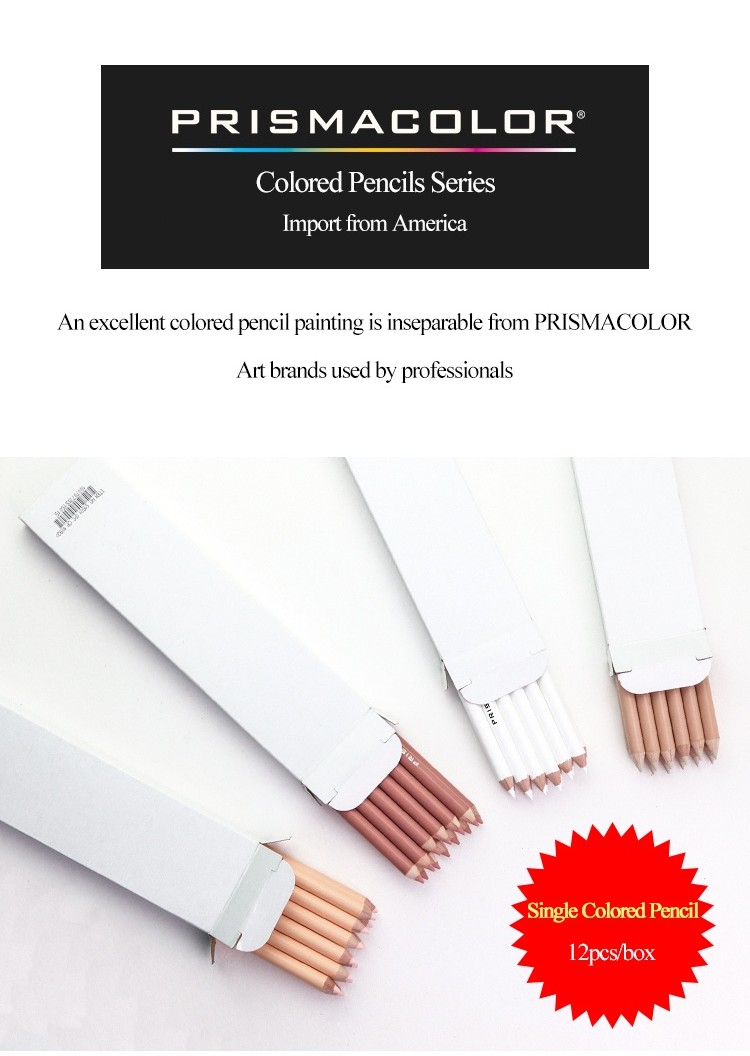 Angel Mark Oily Colored Pencils PRISMACOLOR 12pcs Set Sketch Colored ...